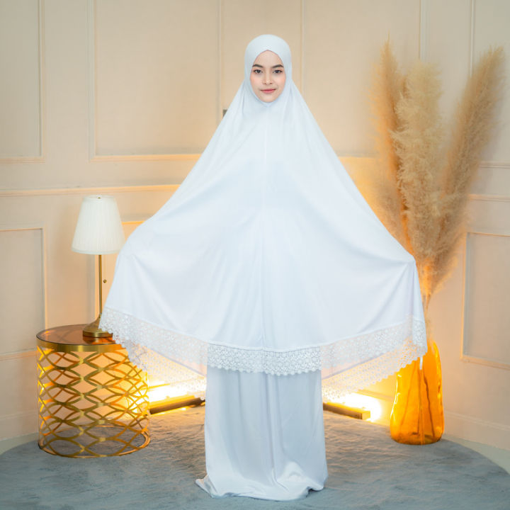 TB27ชุดละหมาดผู้หญิงสีพื้น หรือผ้าตะละกงผู้ใหญ่อิสลาม (ชุดตารากง) ตะลา ...