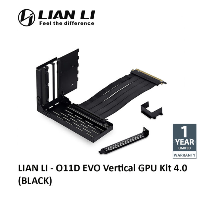 LIAN LI O11 Dynamic EVO Vertical GPU Kit / Upright GPU KIT Black (O11DE ...