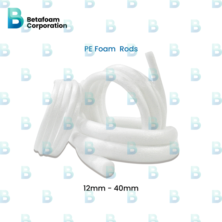 PE Foam Backer Rods 12mm - 40mm x 2m - 3.5mm Polyethylene Foam Sealant ...