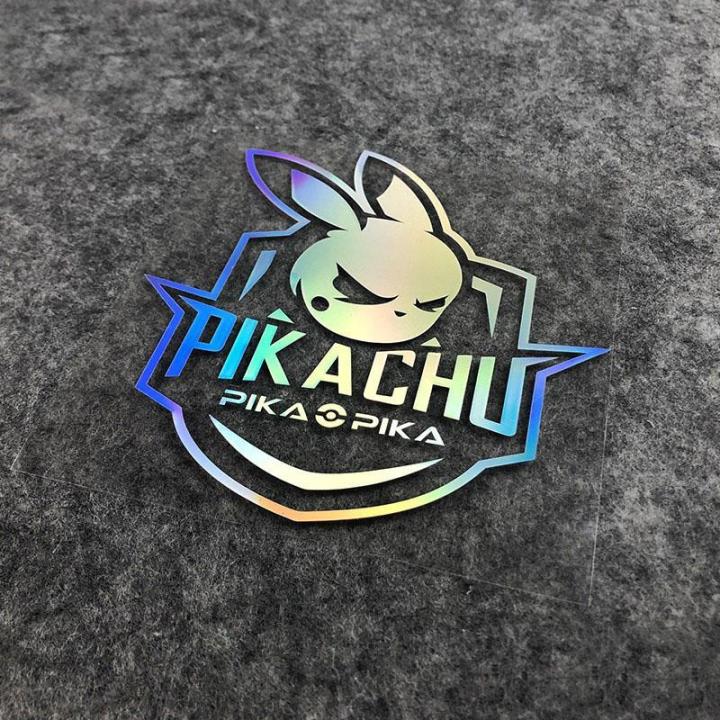 Pikachu Sticker Angry Explosive Edition Car Motorcycle Computer Luggage ...