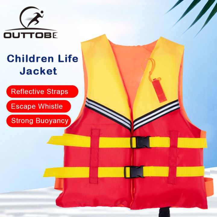 Outtobe Children Life Jacket Thick Oxford Cloth Buoyancy Vest With ...