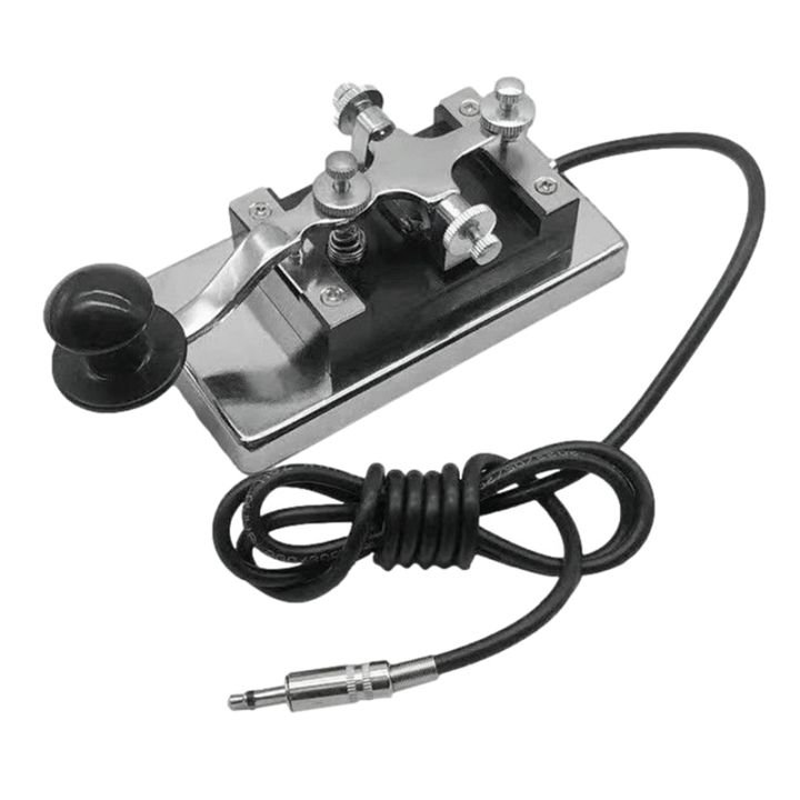 K4 Heavy Duty Key Cw Short Wave Key 6 5mm Plug K4 Key Morse Code