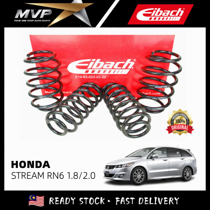 Honda Stream RN6 1.8 / 2.0 Eibach Pro Kit Performance Sport Lowered ...