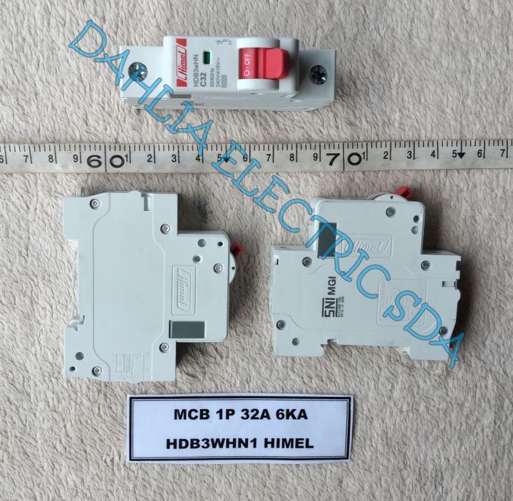 Mcb 1P 32A 6KA HDB3WHN1 HIMEL | Lazada Indonesia