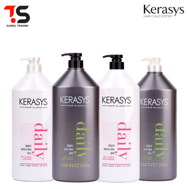 Kerasys Hair Clinic Extra Damage Care / Daily Damage Care / Scalp Care ...