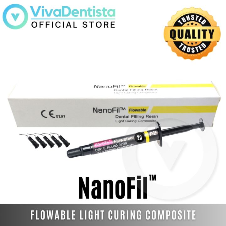 NanoFil™ Flowable 2g (Light Curing Flowable Dental Composite) Nanofil ...
