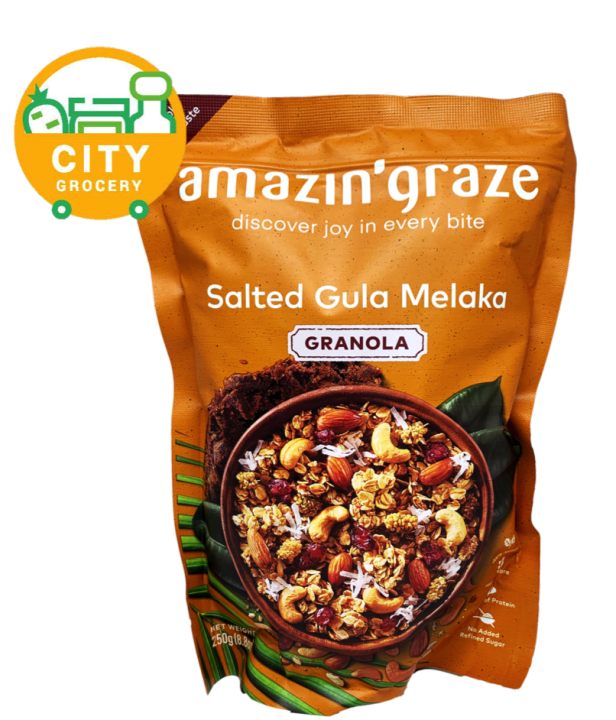 Amazin'graze Salted Gula Melaka Granola 250g, | Lazada