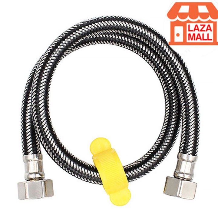 Stainless Steel Bathroom Water Heater Shower INLET hose 1/2" Basin ...