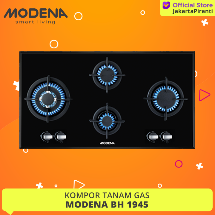 Built-in Gas Hob Kompor Gas Tanam 4 Tungku Modena BH 1945 | Lazada ...
