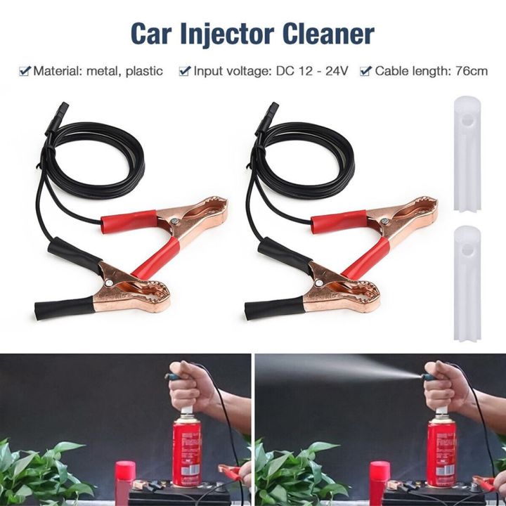 【AUTOCASTLE】 Universal DIY Fuel Injector Flush Cleaner Kit for Car ...