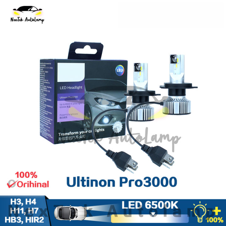 For Philips Ultinon Pro3000 H1 H3 H4 H7 H11 HB3 HB4 HIR2 LED Car ...