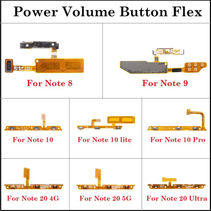1Pcs Volume Power ปิดเสียงสวิตช์เปิดปุ่มควบคุมปุ่มริบบิ้นสายดิ้นสําหรับ ...
