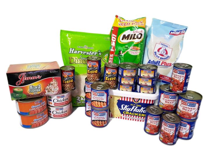 Assorted Grocery Package Set 016 - Purefoods Canned Goods & Others ...