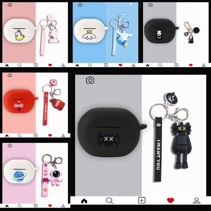 QC02 QCY T17 case / QCY T20 CASE / QCY HT07 CASE Silicone Protective ...