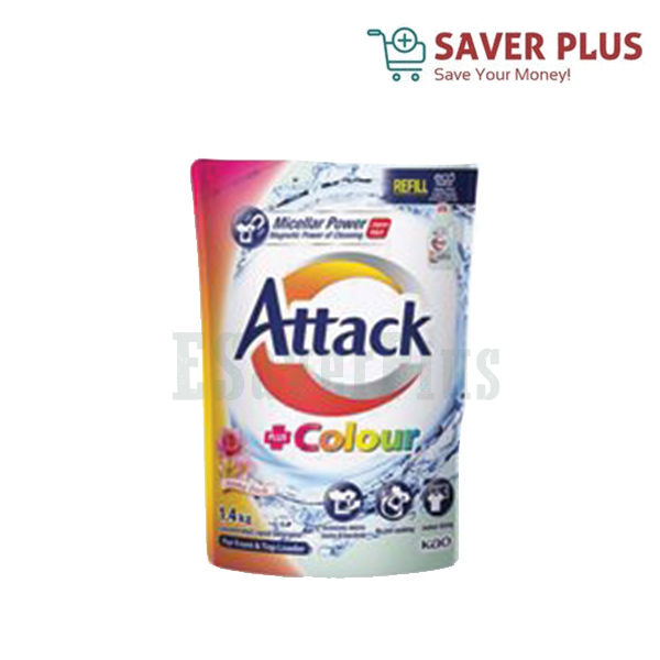Attack Liquid Detergent Colour 1400g | Lazada