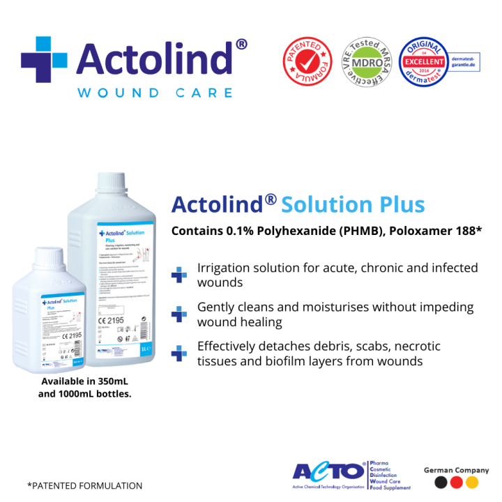 Actolind Solution Plus - for cleaning, decontamination and ...