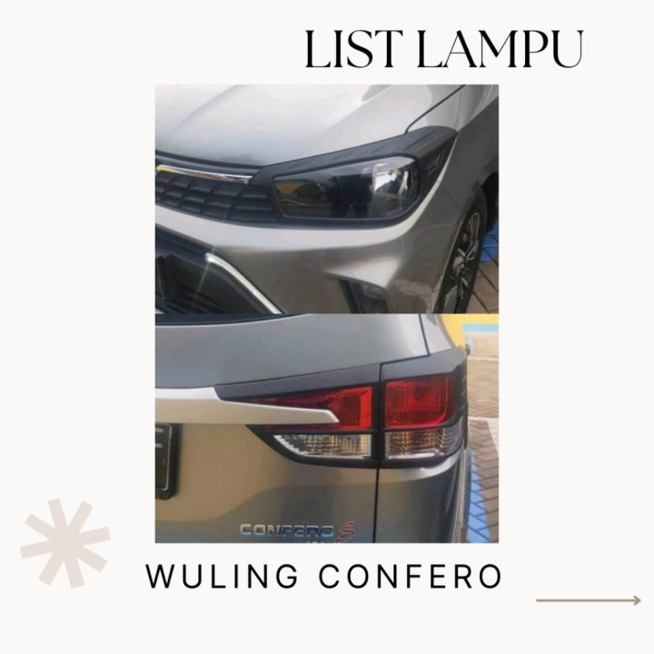 LIST LAMPU DEPAN BELAKANG WULING CONFERO 2017 2018 2019 2020 2021 ...