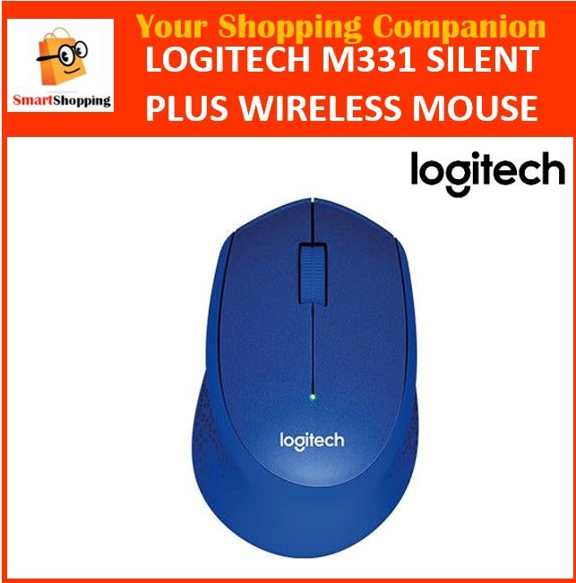 Logitech M331 Basic Wireless Mouse (Blue) | Lazada Singapore