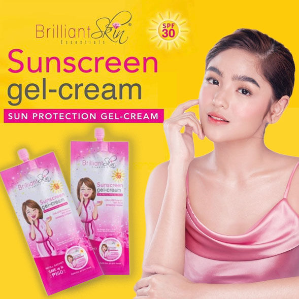 Orig BRILLIANT SKIN SUNBLOCK Sunscreen Gel Cream 50g | Lazada PH