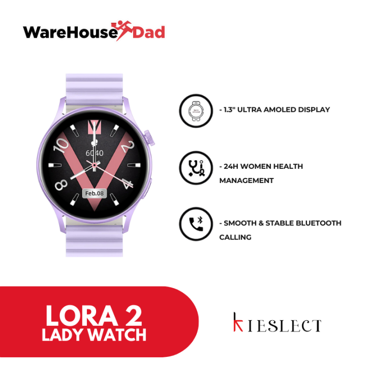 Kieslect Lady Watch Lora 2 l Smart Watch | Lazada PH