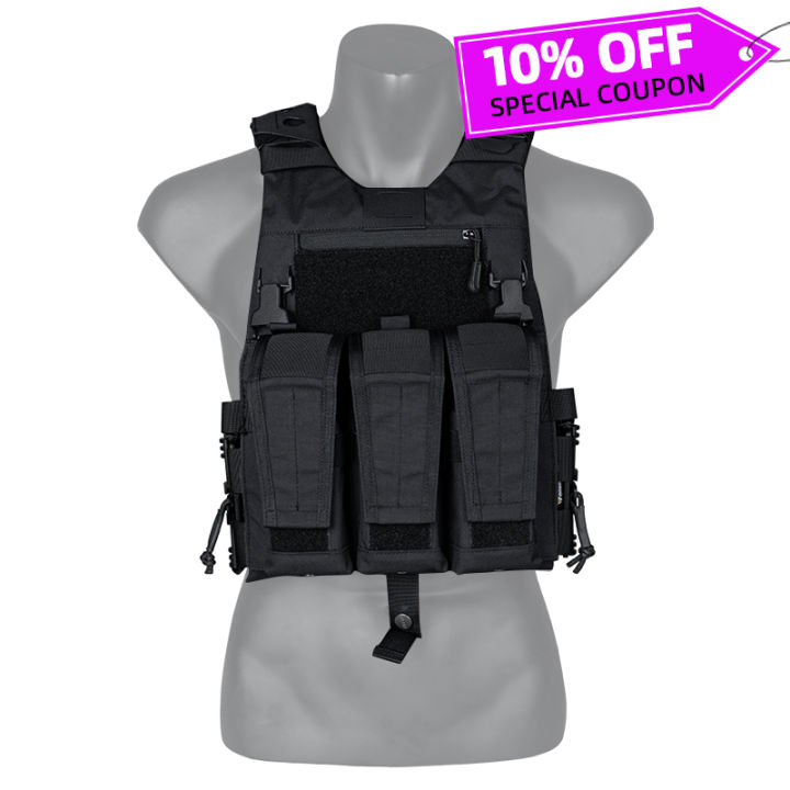 IDOGEAR Tactical FCSK 3.0EX Plate Carrier MOLLE Lightweight with Triple ...