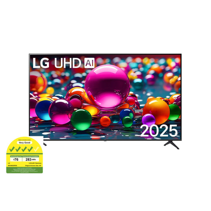 LG 86UA8450PSA 85" ThinQ AI 4K UHD LED TV ENERGY LABEL: 4 TICKS 3 YEARS ...
