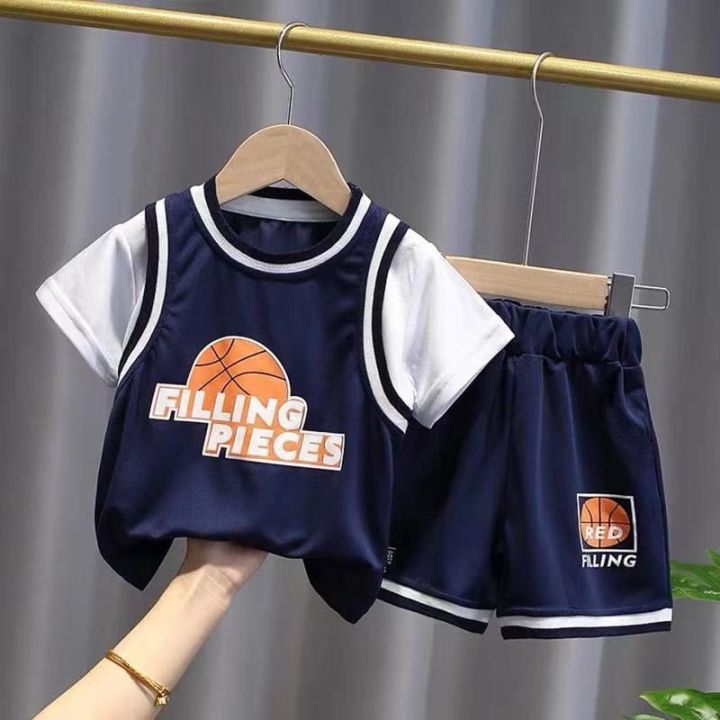 Mga damit na pambata para sa mga lalaki 2022 tag-init bagong fashion ...