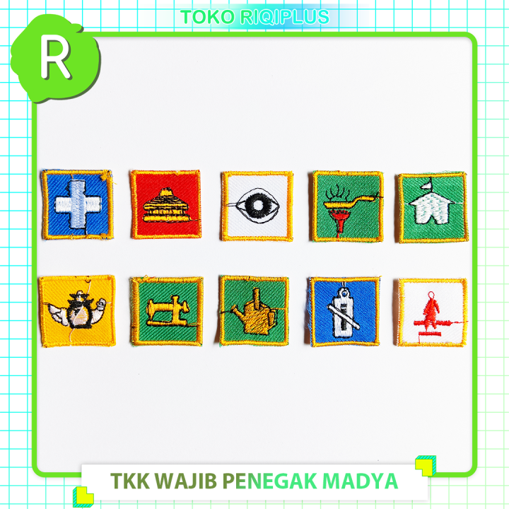 Bordir TKK Wajib Penegak Madya Pramuka | Lazada Indonesia