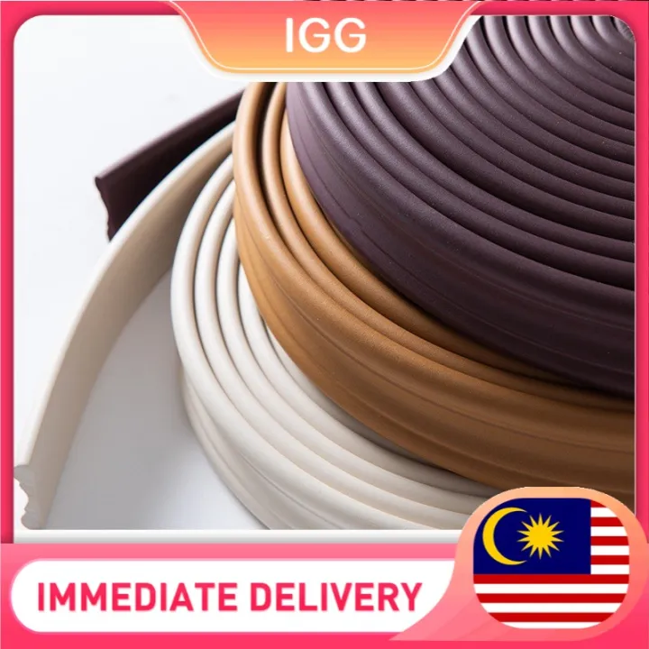 IGG- 3cmx5m Wainscoting Wall Skirting DIY Frame Bingkai Foam Border ...