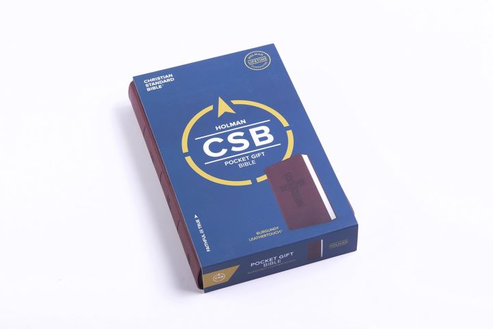 CSB Pocket Gift Bible LeatherTouch (compact size) | Lazada PH