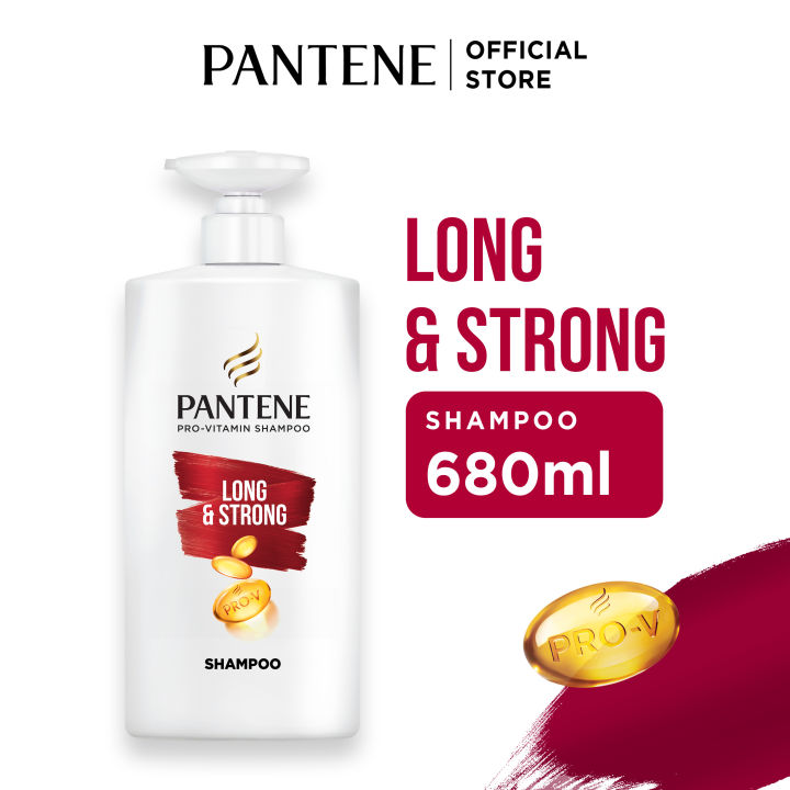 Pantene Pro-V Shampoo Long & Strong 680ml | Lazada