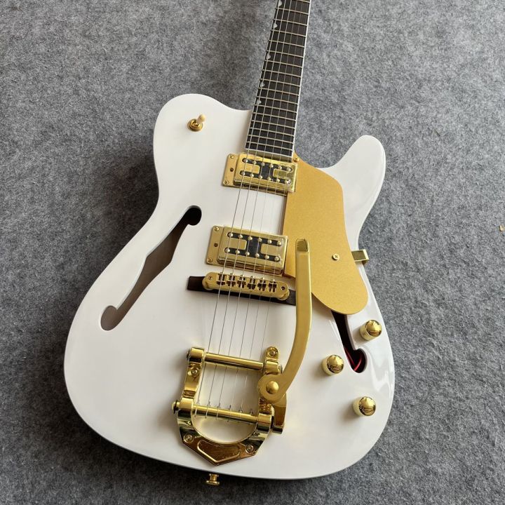 Fender Telecaster Electric Guitar Semi Hollow Body Bigsby B500 Tremolo ...