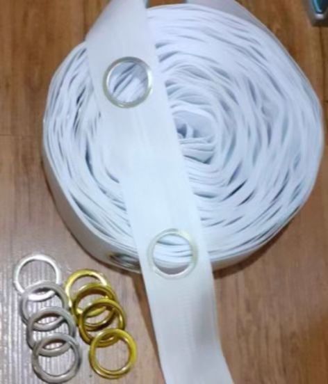 1 ROLL Grommet Tape with Rings for Curtains 208/260HOLES CHOOSE THE ...