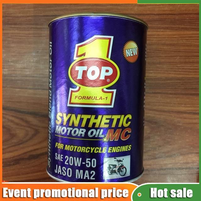 Top 1 Synthetic Motor Oil 20w50(1 Liter) | Lazada PH
