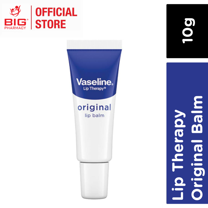Vaseline Lip Therapy Original Lip Balm 10 G วาสลีน ลิป เทอราพี ออริ ...