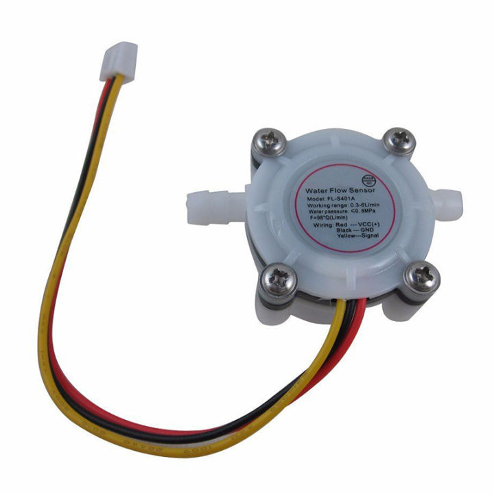 Coffee Machine Flow Meter Water Flow Sensor Connected to 6mm Hose Water ...