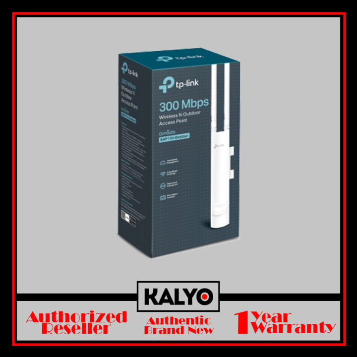 TP-Link Omada EAP110-Outdoor N300 Wireless N Outdoor Access Point ...