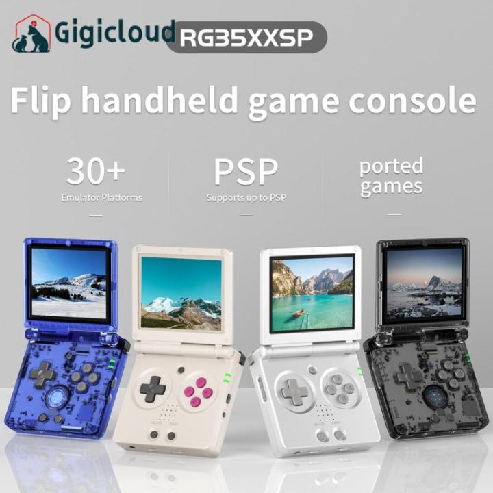 RG35XXSP Retro Handheld Game Console 3.5-Inch Screen Portable Foldable ...