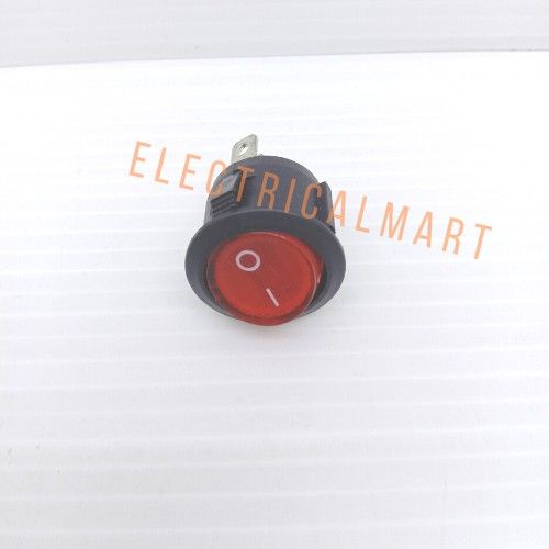 [PER PCS] Saklar Switch ON OFF Bulat Kecil 3 Pin Merah + Lampu | Lazada ...