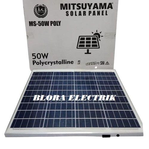 Solar Panel Cell Papan Surya 50WP/30WP/20WP/10WP Poly Crystalline ...