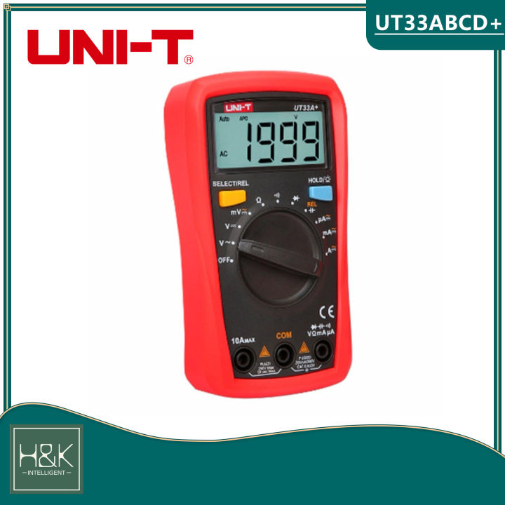UNI-T ,UT33A+,UT33B+,UT33C+,UT33D+ มิเตอร์วัดไฟดิจิตอล,มัลติมิเตอร์ ...