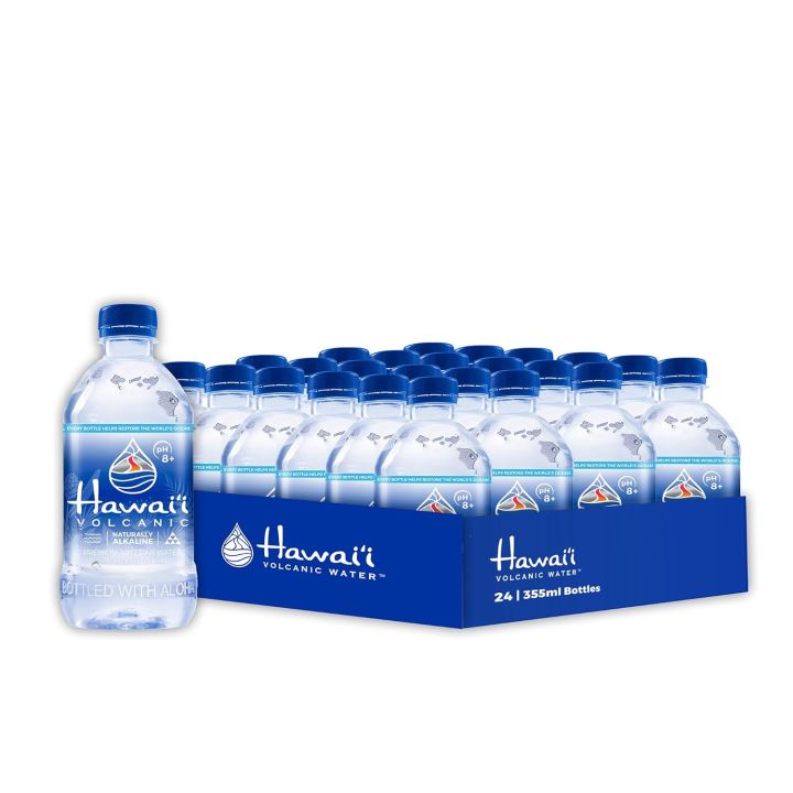 Hawaii Volcanic Water, Lava Filtered Naturally Alkaline, 100% Recycled ...