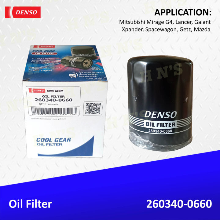 Denso Oil Filter for Mitsubishi Mirage G4 / Lancer / Xpander / Getz ...
