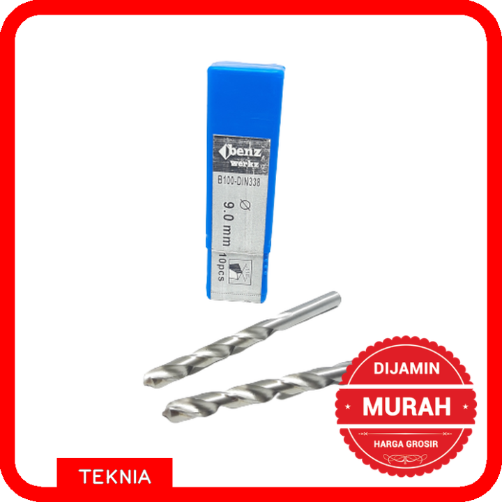 Mata Bor Besi 9 mm BENZ - Drill Bit - Mata Bor BENZ | Lazada Indonesia