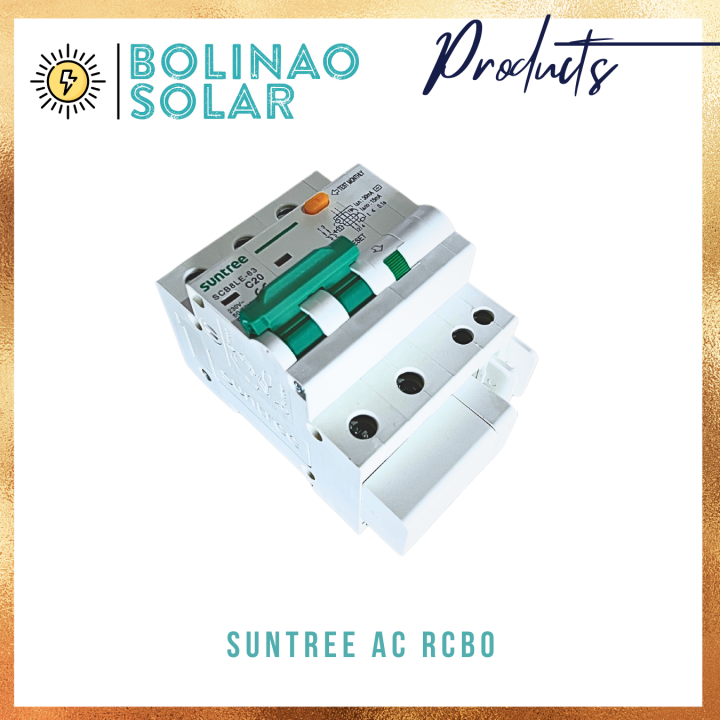 SUNTREE Safety RCBO Circuit Breaker with Overcurrent Protection - Multi ...