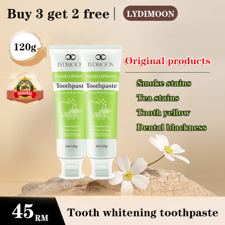 Removing black and yellow tooth stains, whitening teeth toothpaste 120g ...