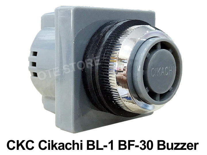 CKC CIKACHI BL-1 BF-30 AC240V / DC12V / DC24V Surface Buzzer | Lazada