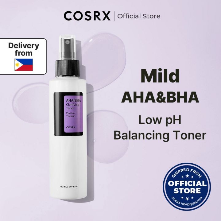 【COSRX OFFICIAL】 AHA/BHA Clarifying Treatment Toner 150ml, AHA, BHA 0.1 ...