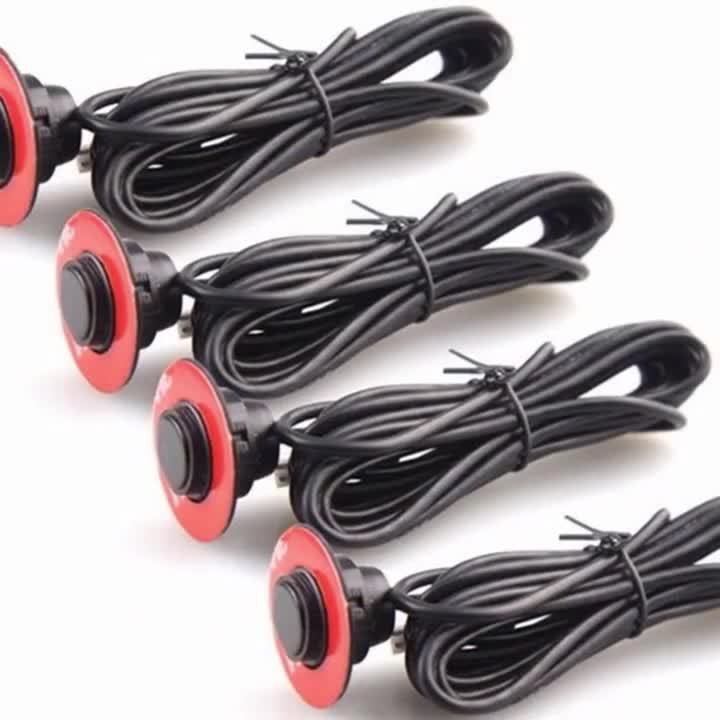 Video Parking Sensor Kit For Rear Bumper Adjustable Depth 16mm Parking ...