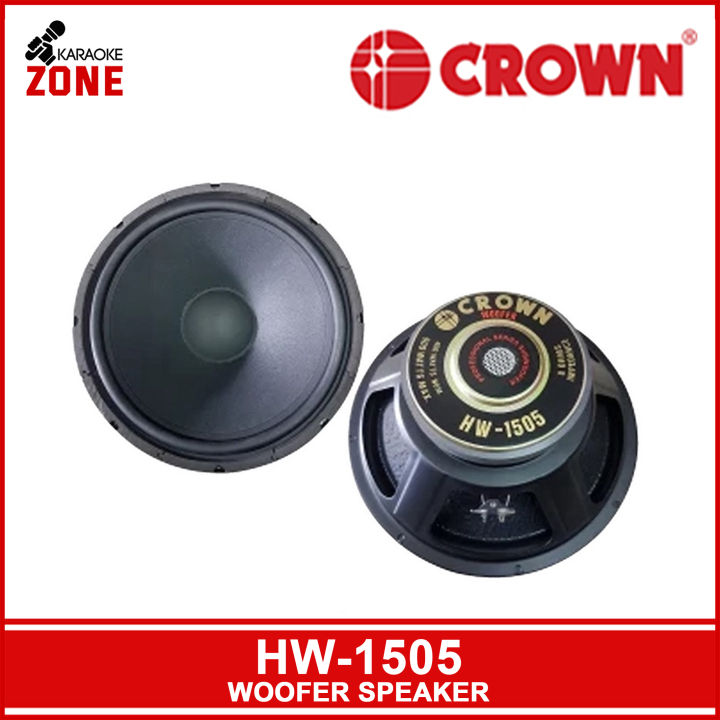 Crown HW 1505 / 15 inch 500W Speaker /Crown Speaker 15 inch 500W ...